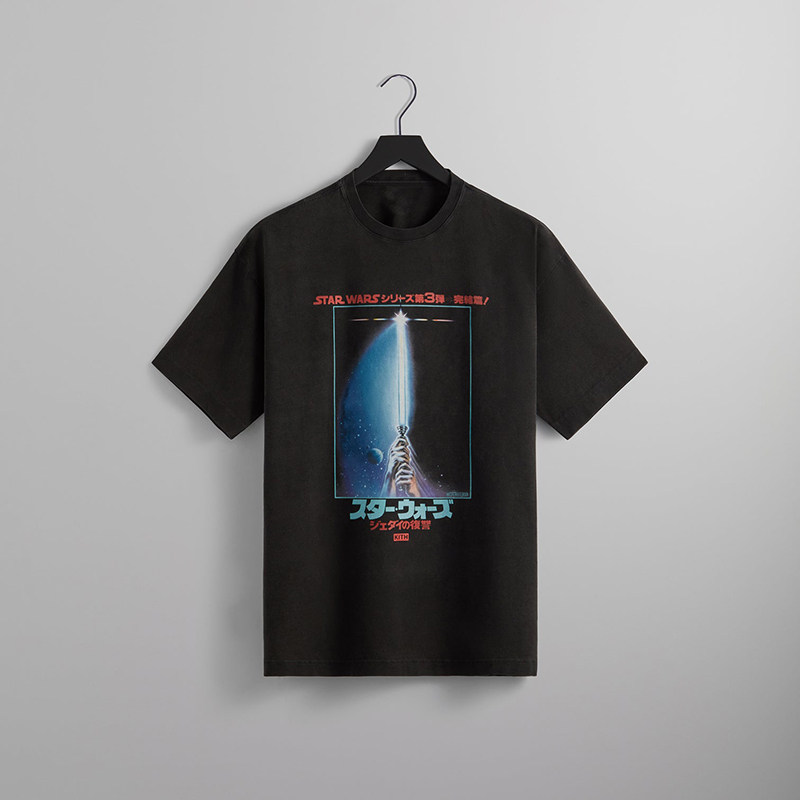 Kith Japanese Poster 星球大战 日本版 绝地归来 电影海报t恤