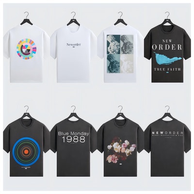 DBD Kith Recoard Neworder 日式潮流纯棉短袖T恤短袖集合