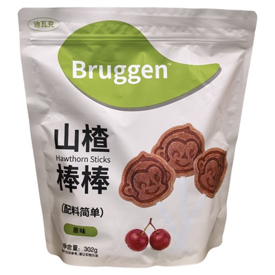 迪瓦克山楂棒302克独立小包装