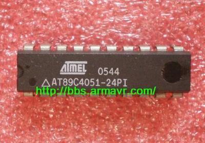AT89C4051-24PU DIP20直插 ATMEL爱特梅尔原装