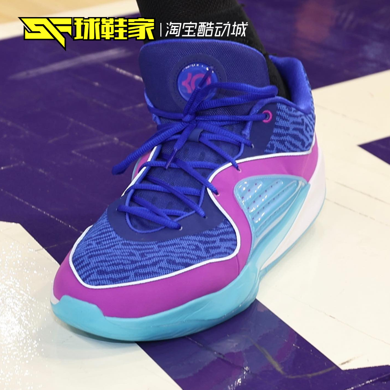 球鞋家 Nike KD16 EP杜兰特16低帮蓝紫男子实战篮球鞋DV2916-401_虎窝淘