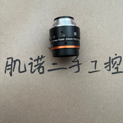 请询价工业镜头 6Mega Pixels 25mm F/2.8 1/1.8” 成色如图 近新