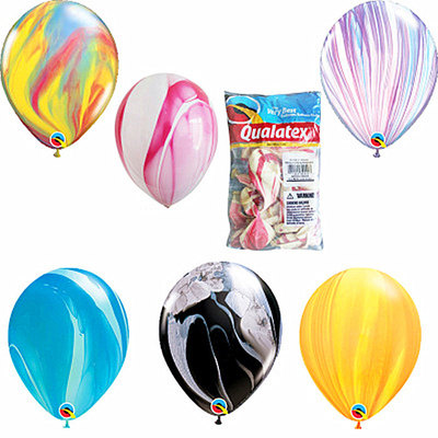 美国进口qualatex11寸玛瑙气球