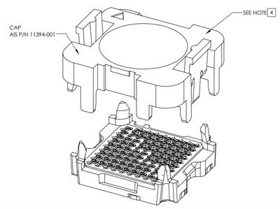 13465-001 安费诺 AIS  CSTACK/CLGA CONNECTORS 9*9