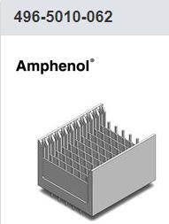 4965010062  ATCS  背板 VHDM 6.25mm pin length 直公