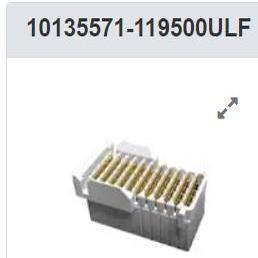 10135571-119500ULF ExaMEZZ 56Gb/s 4*11 19.5mm 154P