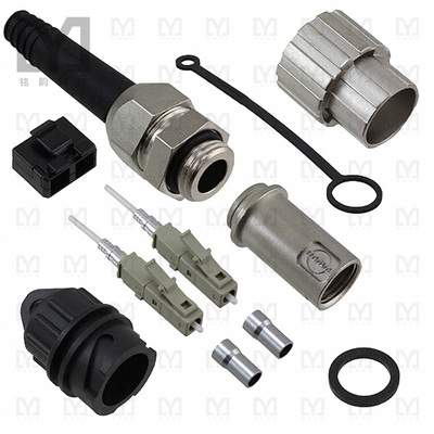 1060597300【CONN FIBER LC PLUG DUPLX 127UM】