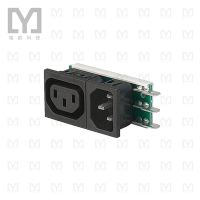 6424.0253.15【PWR ENT MOD RCPT IEC320-C14 PNL】