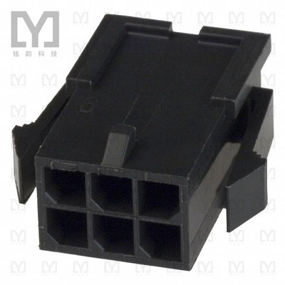 794615-6【CONN PLUG 3MM 6POS DL M-N-L PNL】