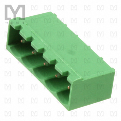 796644-5【TERM BLOCK HDR 5POS 90DEG 5MM】