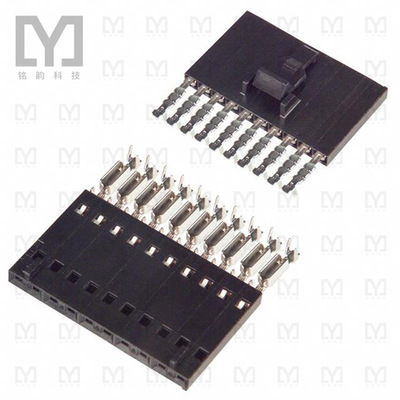 5-103957-9【CONN RCPT 10P IDC 22-26AWG GOLD】