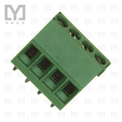 284391-4【TERM BLK 4POS SIDE ENT 3.5MM PCB】