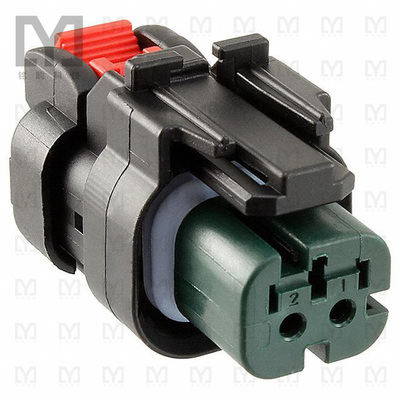 776522-4【CONN PLUG ASSY 2POS 18-20AWG GRN】