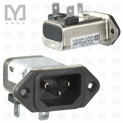1-6609008-2【PWR ENT RCPT IEC320-C14 PANEL QC】