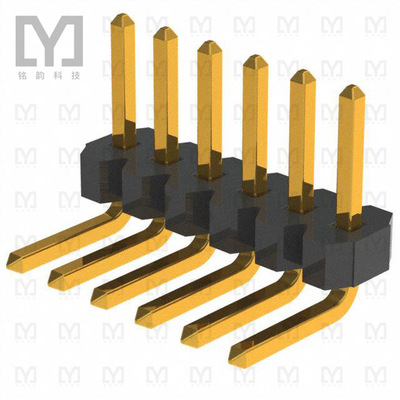 GRPB061VWCN-RC【CONN HEADER R/A 6POS 1.27MM】