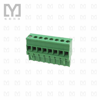 284046-8【TERM BLOCK PLUG 8POS 90DEG 5MM】