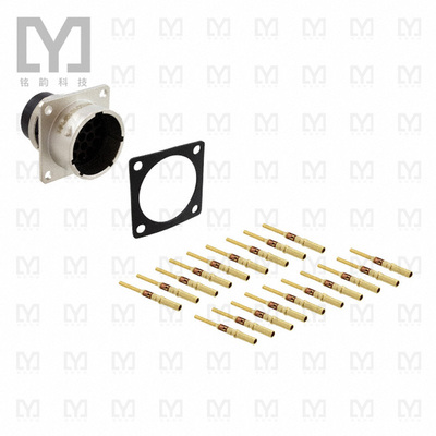 RT001619PNH-K【CONN RCPT MALE 19POS GOLD CRIMP】
