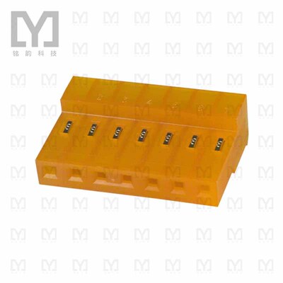 3-640431-7【CONN RCPT 7POS IDC 18AWG TIN】