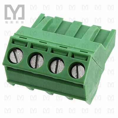 1768781【TERM BLOCK PLUG 4POS 225DEG 5MM】