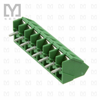 282847-8【TERM BLOCK 8POS 35DEG 5.08MM PCB】