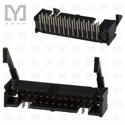 1761609-9【CONN HEADER R/A 26POS 2.54MM】