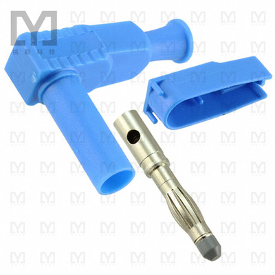 CT3203-6【CONN BANANA PLUG SOLDERLESS BLUE】