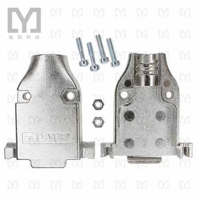 5745172-1【CONN BACKSHELL 15POS 180DEG SHLD】