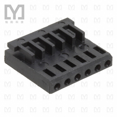 926475-6【CONN RCPT 6POS .100 CRIMP BLACK】