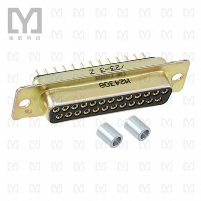 1757828-3【CONN D-SUB RCPT 25POS VERT SLDR】