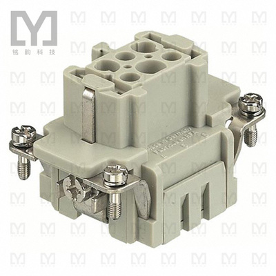 09330062716【INSERT FEMALE 6POS+1GND PUSH IN】