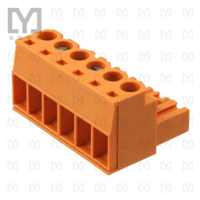 1526860000【TERM BLOCK PLUG 6POS STR 5.08MM】