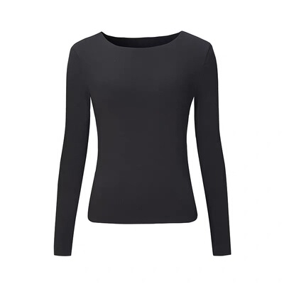 A53/炙暖秋季圆高领长袖亲肤保暖上衣H000124 H0000125 H000126