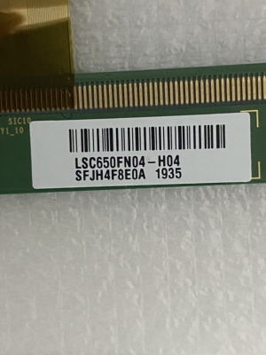 三星65寸LSC650FN04  16Y-RU65SBL4LV0.0原厂液晶屏 售后合作商家
