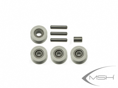 小罗模型 MSH Protos 380 EVO CNC金属压带轮 ＭSH41112