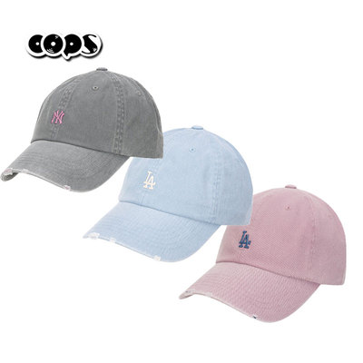 MLB帽子夏季新款男女鸭舌帽休闲帽棒球帽NY运动帽太阳帽3ACPM105N