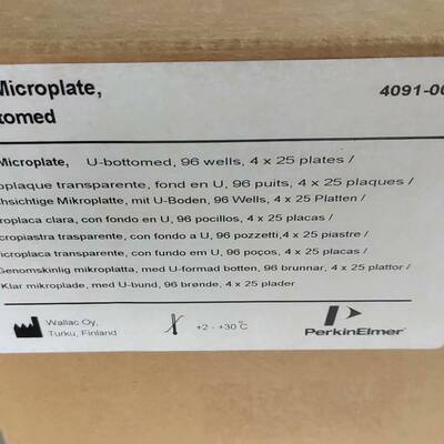 96孔 圆底板 Clear Microplate 4091-议价 维修！！！