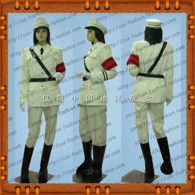 包邮东京大贩卖咎狗之血Akira白色军装cos服全套cosplay男女服装