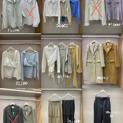 form韩国东大门代购morethanyesterday打折款合集衬衫西装裤