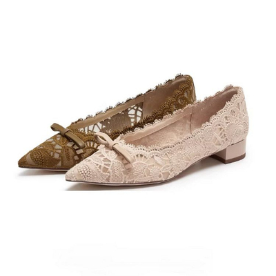 Staccato/思加图2026春季女鞋复古气质浅口一脚蹬平底鞋单鞋EG419