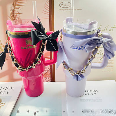 气质蝴蝶结手提挂绳吊带