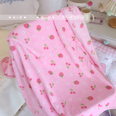 法兰绒空调毯披肩毯子盖毛毯