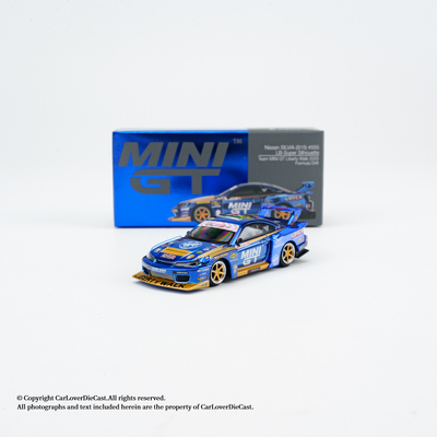 MINIGT 1:64 日产 Nissan LB-超级剪影 S15 SILVIA 合金汽车模型
