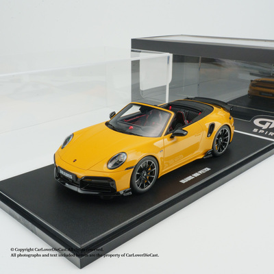 GT Spirit 1:18 巴博斯 911 Turbo S Cabriolet 汽车模型摆件
