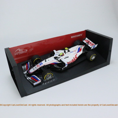 MINICHAMPS 1:18 哈斯F1 VF-21 米克舒马赫#47 2021 合金汽车模型