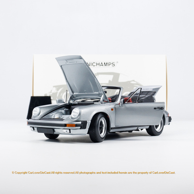 迷你切 1:18 保时捷911 CARRERA 3.2 CABRIOLET两款色系 汽车模型