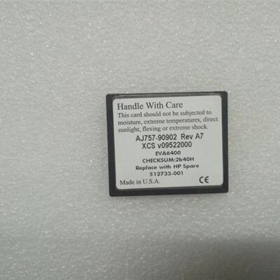 上海现货HP EVA6400 FLASH卡 AJ757-90902 512733-001