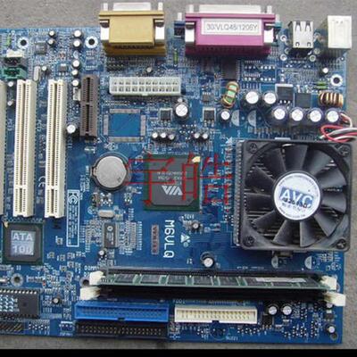 映泰VT8601T M6VLQ  370针HL线切割电脑专用带ISA插槽主板