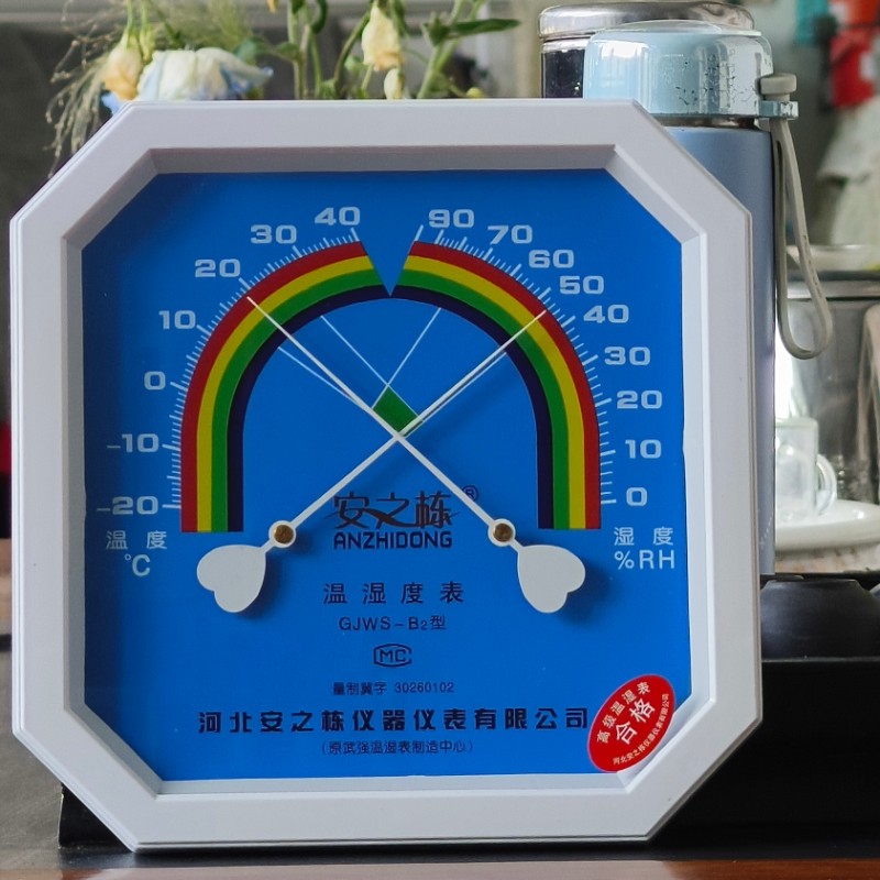 高级指针温湿表 温湿度计温湿度表干湿温度计指针干湿计家用药店