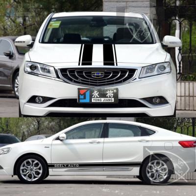 缤瑞拉花远景改装贴纸彩条