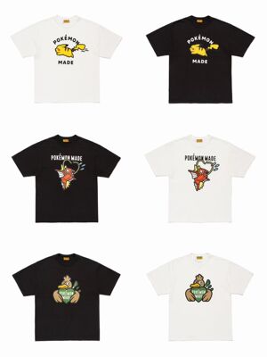 日本订购 human made Pokemon宝可梦限定短袖T恤 钥匙扣 玻璃杯